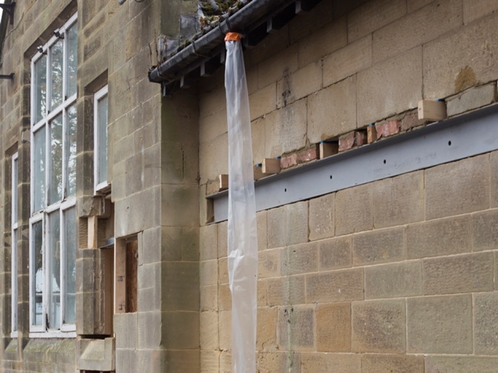 Temporary Down Pipe - Florprotec Polythene Down Pipe